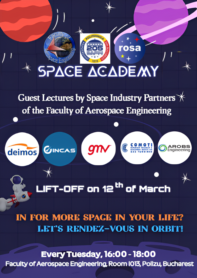Space Academy | Facultatea de Inginerie Aerospatiala
